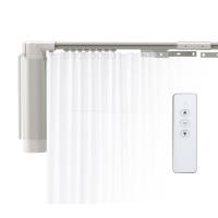 China CE DIY Motorized Curtain Track IFTTT Electric Curtain System In Home for sale