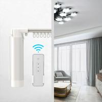 China 165inch DIY Motorized Curtain Track 3.2m Ceiling Curtain Track Set for sale