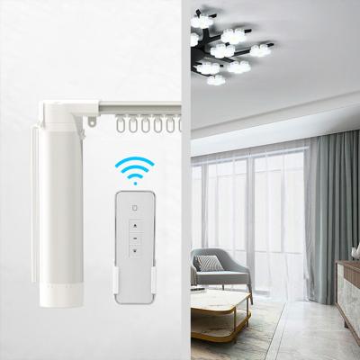 China 165inch DIY Motorized Curtain Track 3.2m Ceiling Curtain Track Set for sale