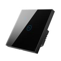 China FCC 1 Gang 2 Way Wifi Light Switch 2.4Gh Tuya Touch On Off Gold for sale