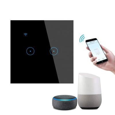 China 2.4GHz Touch Smart Light Switch CE 4 Gang Smart Switch 433MHz for sale