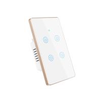 China 600W Neutral WiFi RF Smart Switch 2.4G Smart Wall Touch On Off 2 Gang for sale