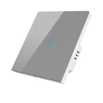 China Four Gang WiFi  Smart Switch 433MHz RF Touch Remote Light Switch EU UK 220V for sale
