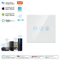 China Blind WiFi RF Smart Switch 100-240VAC WiFi Smart Touch On Off In Bedroom for sale
