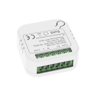 China 10A Wifi Rf433 Smart Switch 1Gang MINI Wifi Smart Switch ROHS for sale