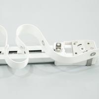 China 40KG Double Curtain Track Ceiling MountRF433 Ripplefold Ceiling Track Smart for sale