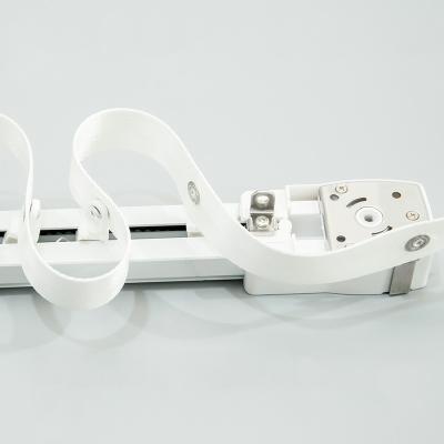 China 40KG Double Curtain Track Ceiling MountRF433 Ripplefold Ceiling Track Smart for sale