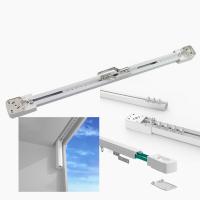 China 0.5-12M Z Wave Curtain Track 60KGS Alexa Controlled Curtain Rail for sale