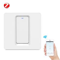 China 86×86mm Tuya Zigbee Wall Switch  Wireless for sale
