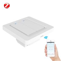 China 86×86mm Tuya Zigbee Wall Switch  Wireless for sale
