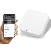 China 70m WiFi Smart Sensor RoHS Zigbee 3.0 Gateway HUB Automation for sale