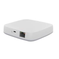China Remote Control Zigbee Wifi Gateway 90mm×90mm Zigbee Gateway Hub Wired for sale