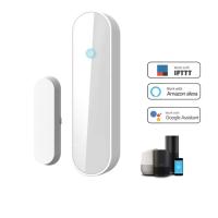 China 802.11bgn Wifi Door Window Sensor 10uA Wireless Door Detector Alexa for sale