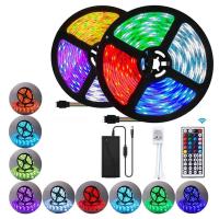 China RGB5050 Smart Led Strip Light 5 Meters Flexible Led Strip Lights APP Control for sale