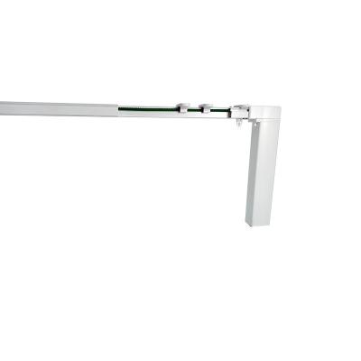 China 2.5-4.35m Extendable Curtain Track Tuya Adjustable Ceiling Curtain Track for sale