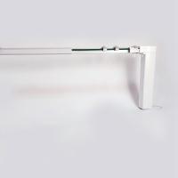 China 2.5-4.35m Extendable Curtain Track Tuya Adjustable Ceiling Curtain Track for sale