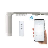 China Google Smart Home Curtain Tracking Roller DIY Smart Component Collocation Curtain Rail Motorized for sale