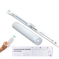 China 1.2m DIY Motorized Curtain Track 1.2N.M Smart Curtain Rail Heavy Duty for sale