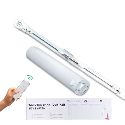 China 1.2m DIY Motorized Curtain Track 1.2N.M Smart Curtain Rail Heavy Duty for sale