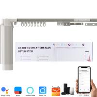 China 1.2m DIY Motorized Curtain Track 1.2N.M Smart Curtain Rail Heavy Duty for sale