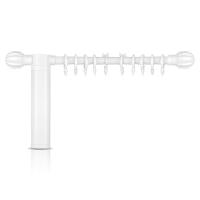 China Tuya Electric Roman Rod 44mm Motorized Curtain Pole Custom for sale
