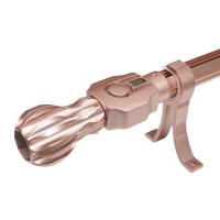 China Tuya Electric Roman Rod 44mm Motorized Curtain Pole Custom for sale