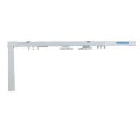China 802.11bgn Extendable Curtain Track 50kg Aluminum Ceiling Curtain Track for sale