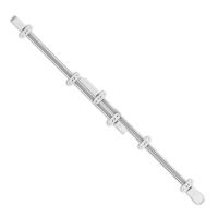 China 300cm Extendable Curtain Track Rf433 Motorized Curtain Track System for sale