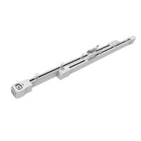 China Alexa Aluminium Ceiling Curtain Track 3.0m Extendable Curtain Rail for sale