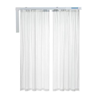 China 433.92MHz Extendable Curtain Track 150cm Curtain Rail Ceiling Mounted for sale