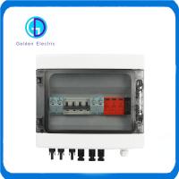 China PV4/1 4 Strings Solar PV Combiner Box 4 In 1 Out Plastic Combiner Box 15A for sale