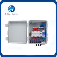 China IP65 Plastic Solar PV Combiner Box  6 In 1 Out with Lightning Protection for sale