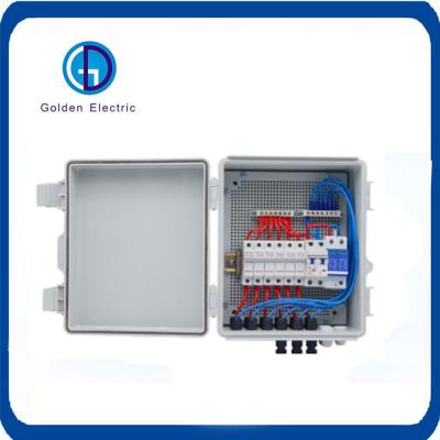 China Corrosion Resistant IP65 32A PV Array Combiner Box 6 in 1 out Customization for sale