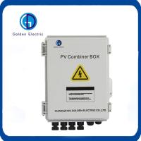 China Plastic Solar PV Combiner Box 2/3/4 input 1 output DC500V DC1000V for sale