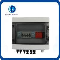 China DC Circuit 2 String Pv Combiner Box Waterproof Photovoltatic 1000V Solar Distribution Box for sale