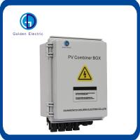 China DC 500V Outdoor Installation Solar PV Combiner Box For Anti Connection Protection for sale