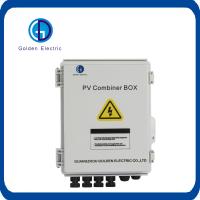 China DC 500V Outdoor Installation Solar PV Combiner Box For Anti Connection Protection for sale