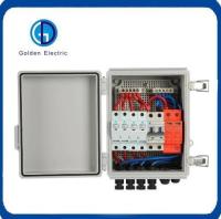 China Flame Resistance 4 String Solar Combiner Box PV Array Plastic DC 1000V for sale