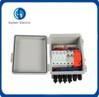 China Flame Resistance 4 String Solar Combiner Box PV Array Plastic DC 1000V for sale