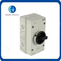 China Outdoor Waterproof Enclosure Series 1000V 1500V 16A 25A 32A Solar PV DC Isolator Switch for sale