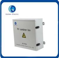 China 1000V 4 Channel Steel Solar PV Combiner Box Plastic Solar Panel String Box for sale