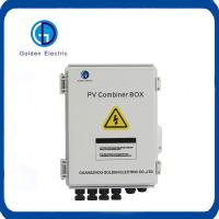 China Solar Energy 2 String PV Combiner Box Waterproof IP65 Streamlined Installation for sale