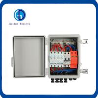 China Solar Energy 2 String PV Combiner Box Waterproof IP65 Streamlined Installation for sale