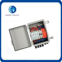 China Solar Energy 2 String PV Combiner Box Waterproof IP65 Streamlined Installation for sale