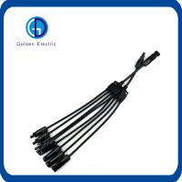 China 4 Input 1 Output Connector with Branch Cable UL94V-0 Flame Class and High Power for sale