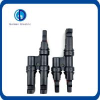 China US 0.8/Piece Rated Voltage 600V UL Mc4 Solar Connector 2 in 1 Branch Multiple PV Connector for sale