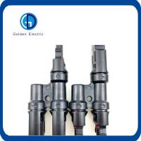 China US 0.8/Piece Rated Voltage 600V UL Mc4 Solar Connector 2 in 1 Branch Multiple PV Connector for sale