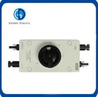 China 1000V DC Solar Panel Isolator Upside Input Wiring With 2 Pairs Mc4 Connectors for sale