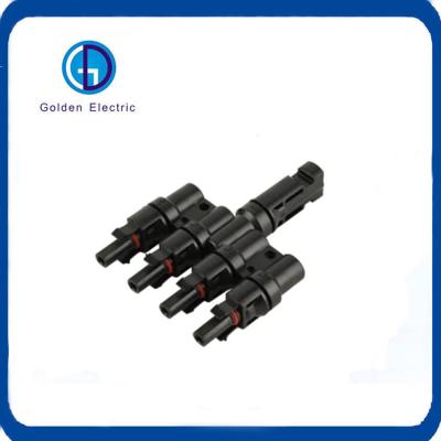 China IP67 Protection Degree Adaptor PV Connector 1500V/30A T4 4 in 1 for Solar Energy System for sale