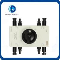 China Waterproof DC Solar Isolator Switch Grey Generator 4P Transfer Switch for sale